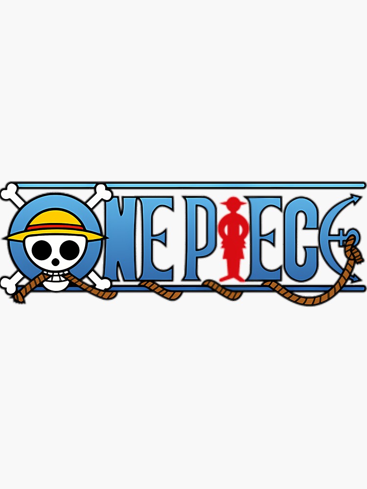 "One Piece Logo" Sticker for Sale by BrittanyWhitlow | Redbubble