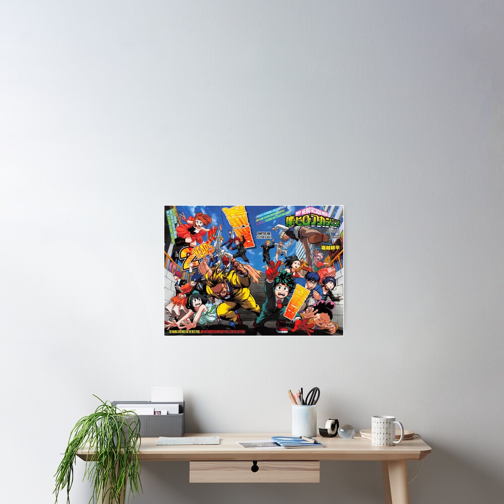 Póster «My Hero Academia Class 1A Print, Phone Case, Poster ETC.» de ...