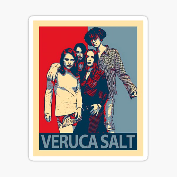 "Veruca Salt Band" Sticker for Sale by FeneciaADavis | Redbubble