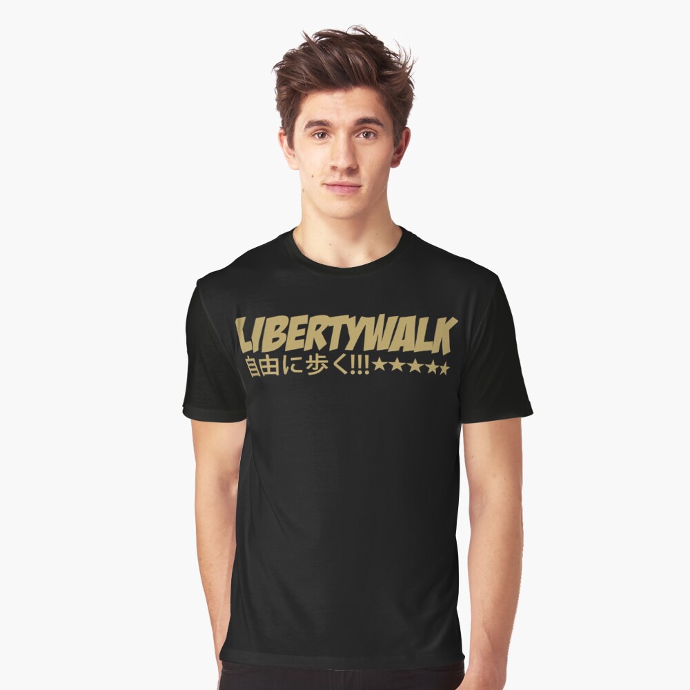 "Liberty Walk Logo With Japanese Characters" Sticker for Sale by ...