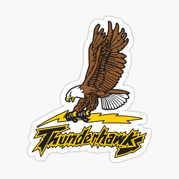"Thunderhawks Sports Logo" Sticker for Sale by ShernardBrister | Redbubble