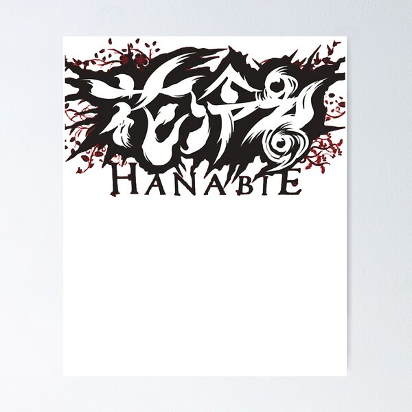 "Hanabie Logo" Poster for Sale by KyndraRankin8 | Redbubble