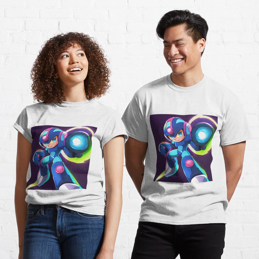 "Megaman By Alay" Sticker for Sale by alayparmar | Redbubble