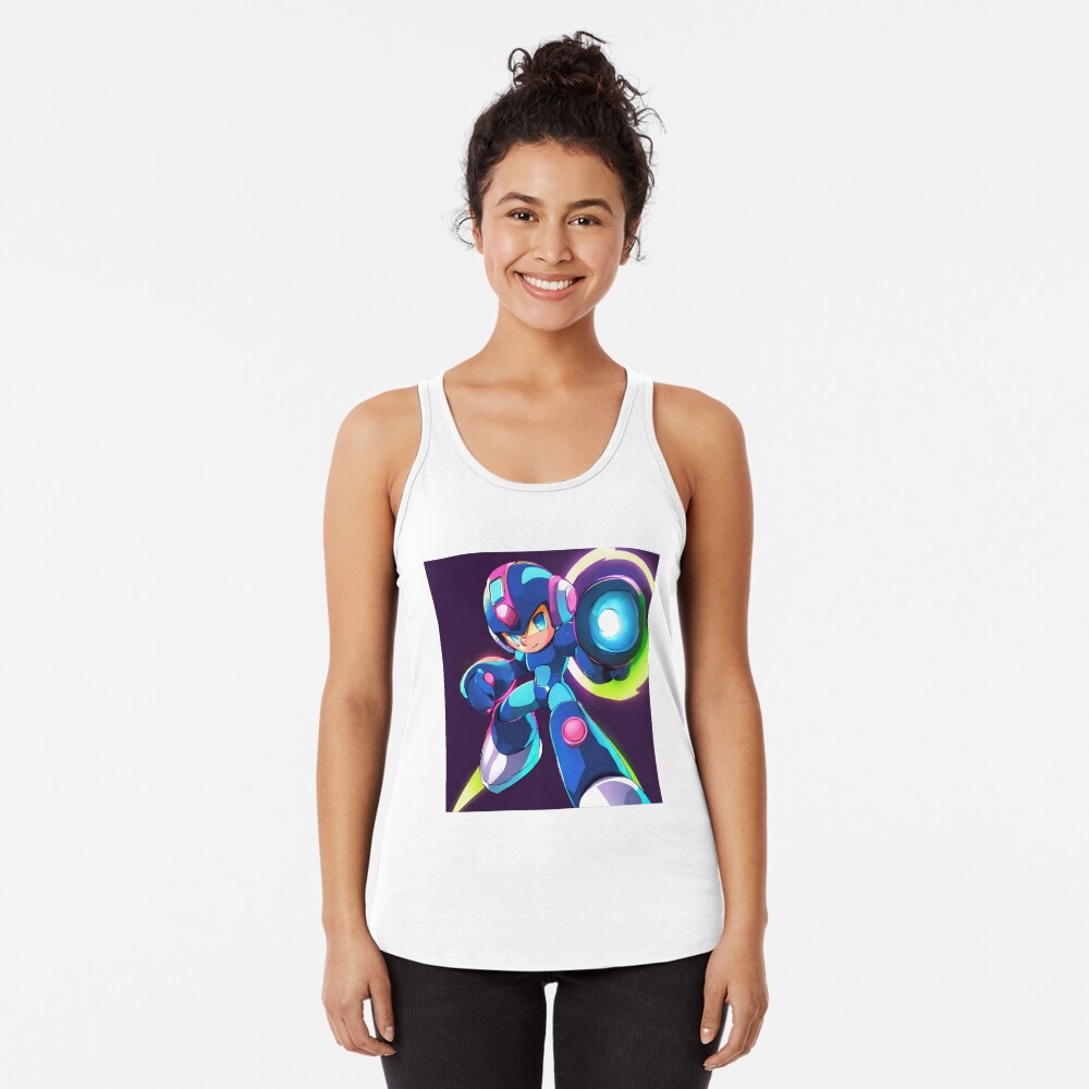 "Megaman By Alay" Sticker for Sale by alayparmar | Redbubble