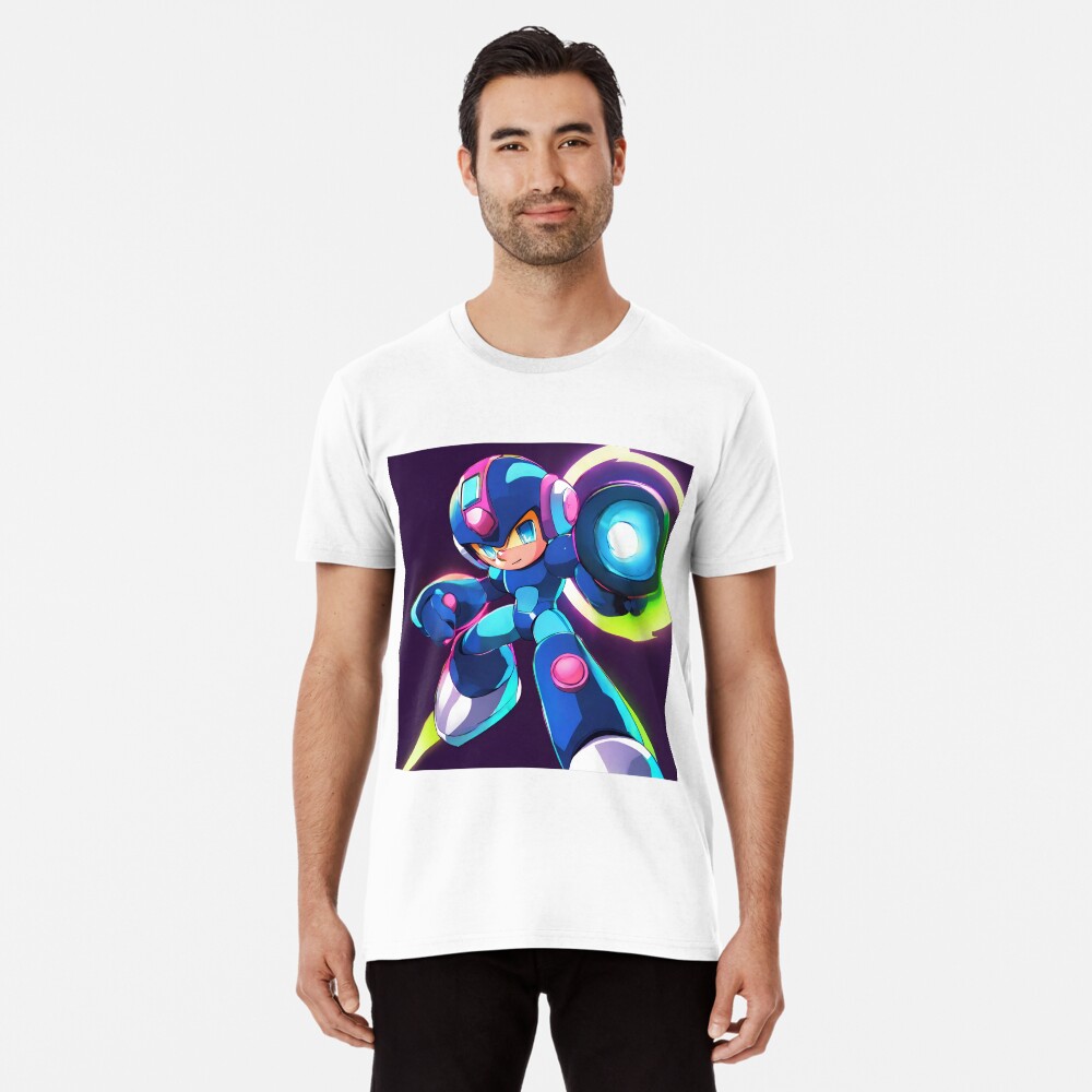 "Megaman By Alay" Sticker for Sale by alayparmar | Redbubble