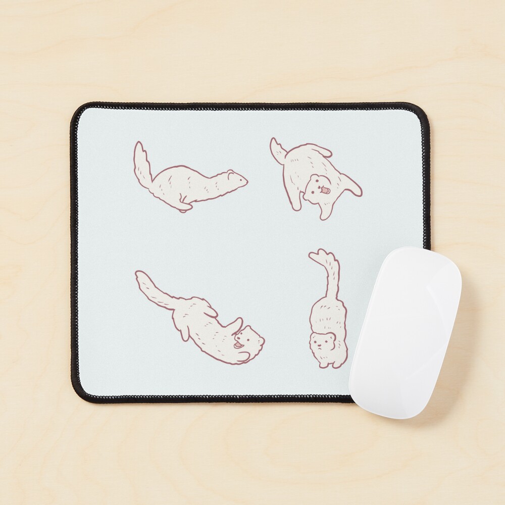 "Ferret pack " Sticker for Sale by Mayarart | Redbubble