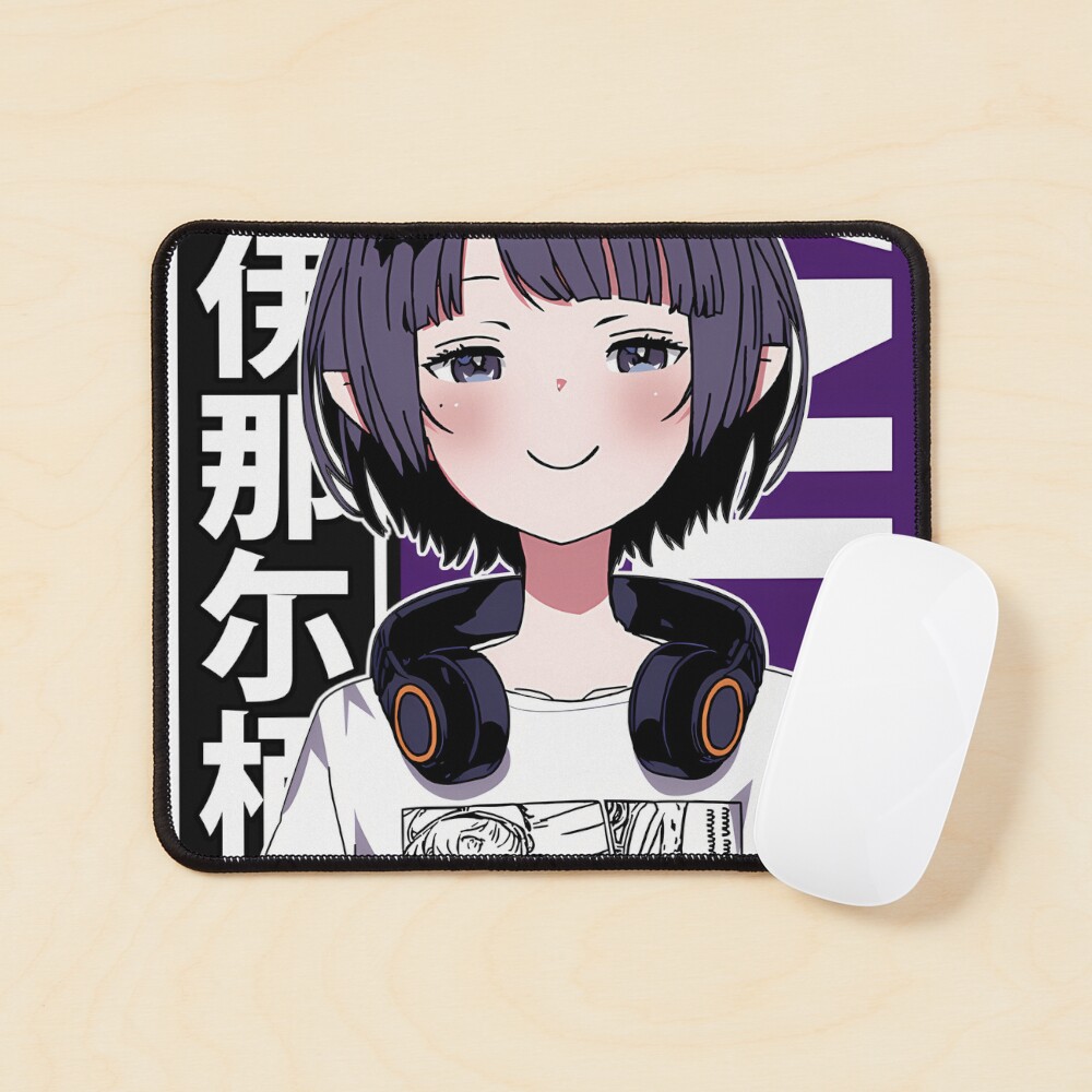 "Ninomae Inanis Ina Smug" Poster for Sale by RoshondaGibs | Redbubble