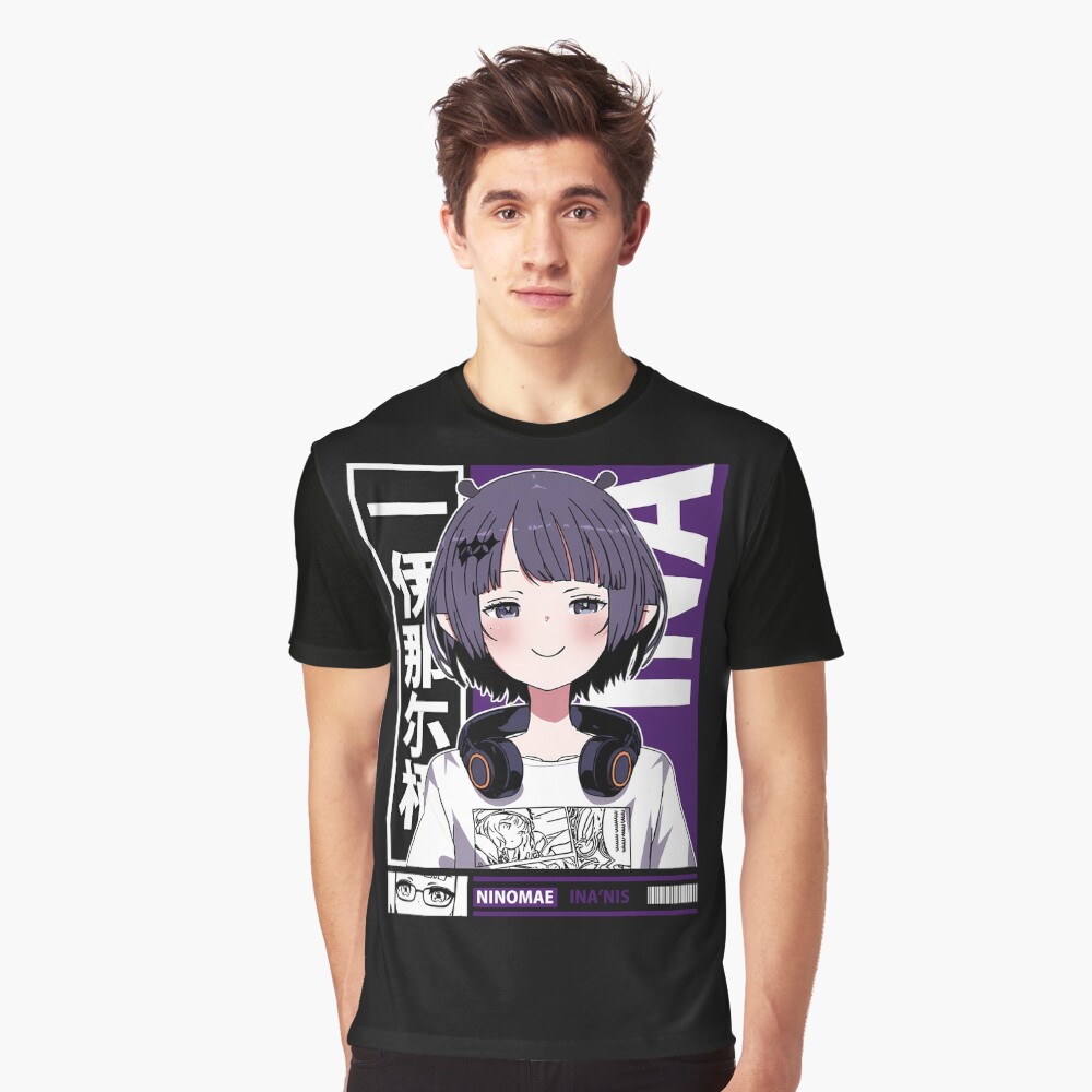 "Ninomae Inanis Ina Smug" Poster for Sale by RoshondaGibs | Redbubble