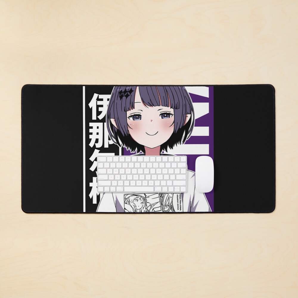 "Ninomae Inanis Ina Smug" Poster for Sale by RoshondaGibs | Redbubble