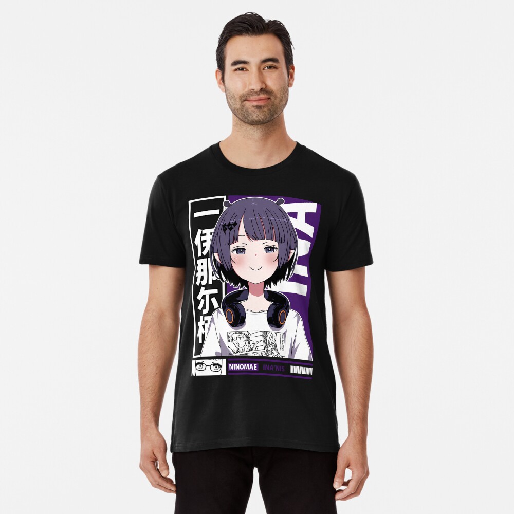 "Ninomae Inanis Ina Smug" Poster for Sale by RoshondaGibs | Redbubble