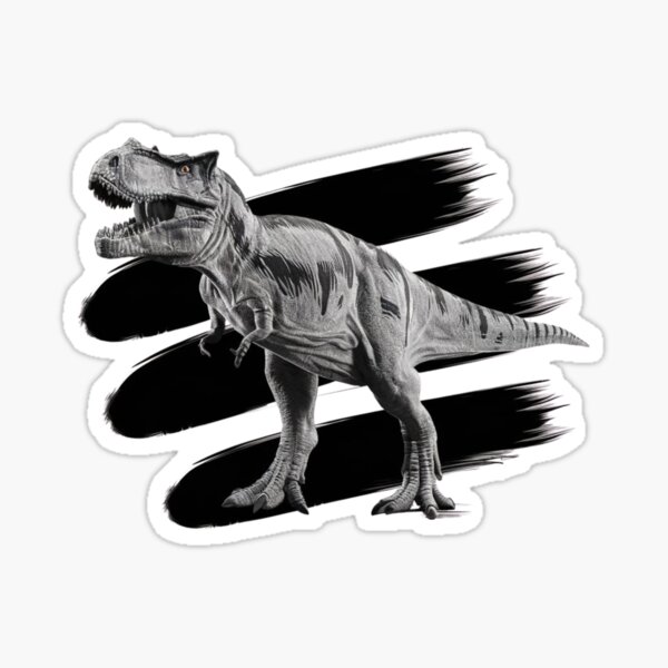 "Tyrannosaurus rex" Sticker for Sale by Art-Design-EM | Redbubble