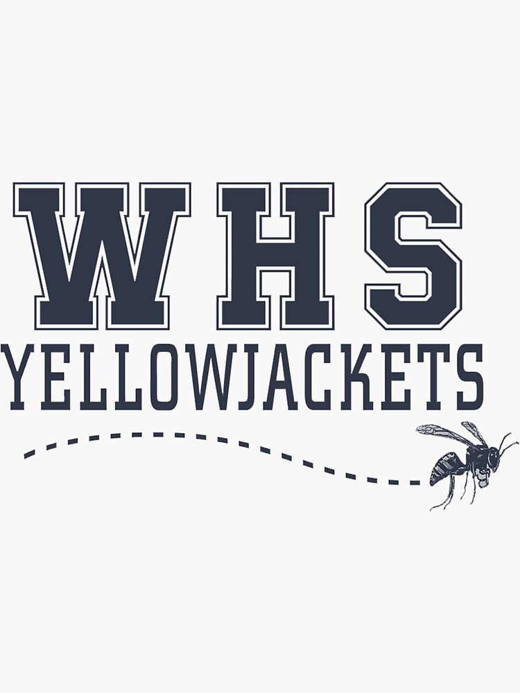 "whs yellowjackets class of 96 logo" Sticker for Sale by seventystates ...