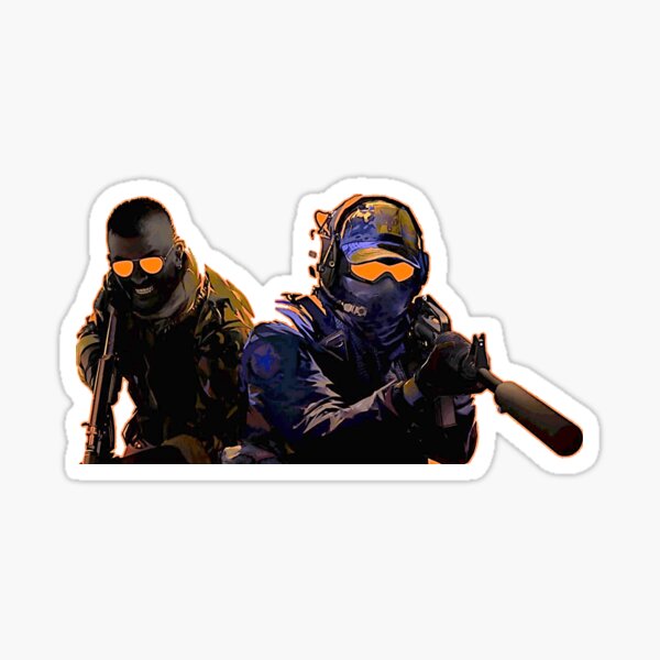 "Counter Strike 2 fanart characters" Sticker for Sale by shadeofshinon ...