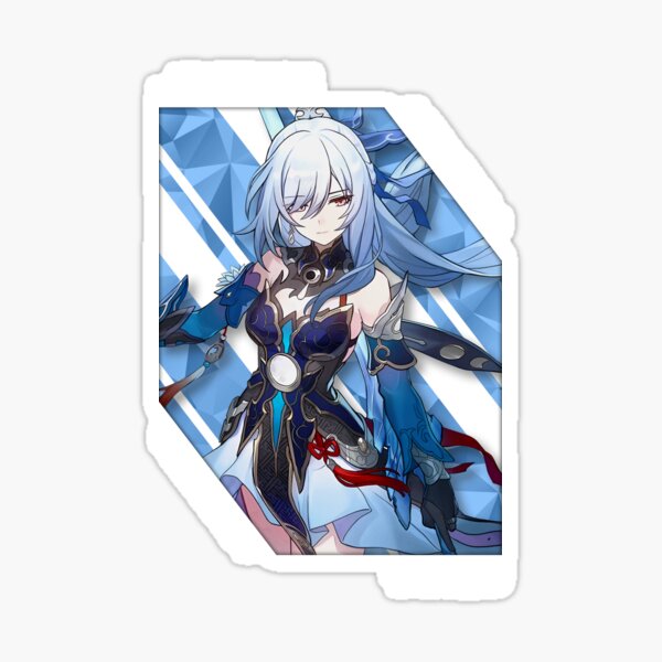 "Jingliu - Honkai Star Rail V.1 white ver" Sticker for Sale by IZQIRO ...