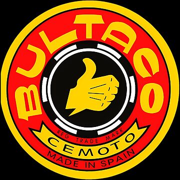 "Bultaco Motorcycles Logo Merchandise" Essential T-Shirt for Sale by ...