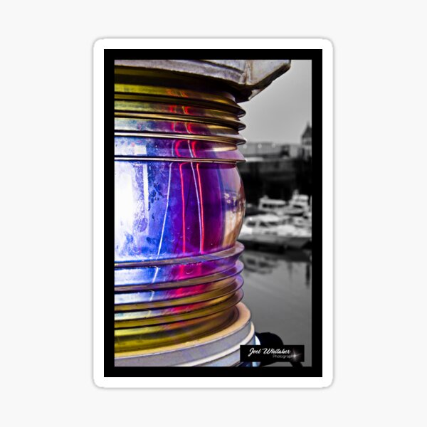 "The Guiding Light - Enhanced Colour" Sticker by jwhitakerdover | Redbubble