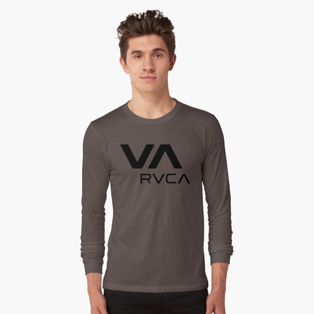 "Black Va Rvca Logo" Sticker for Sale by KadiSula | Redbubble