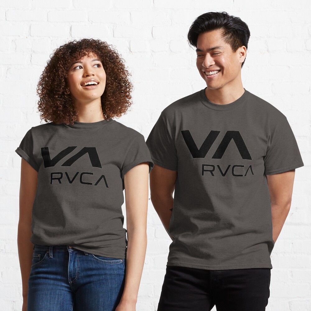 "Black Va Rvca Logo" Sticker for Sale by KadiSula | Redbubble