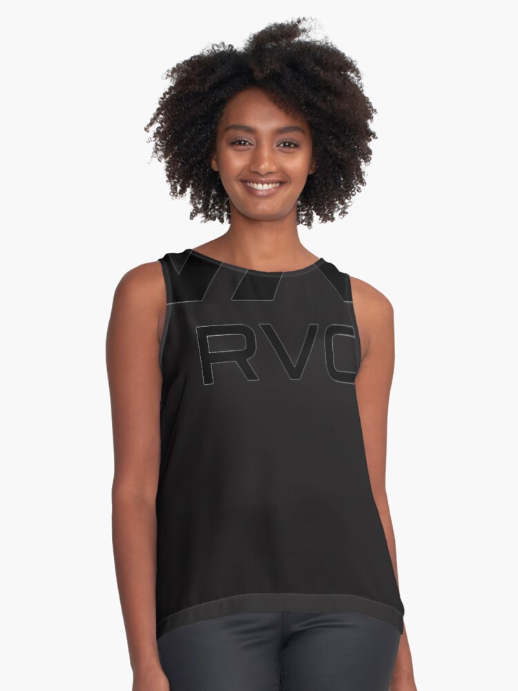 "Black Va Rvca Logo" Sticker for Sale by KadiSula | Redbubble
