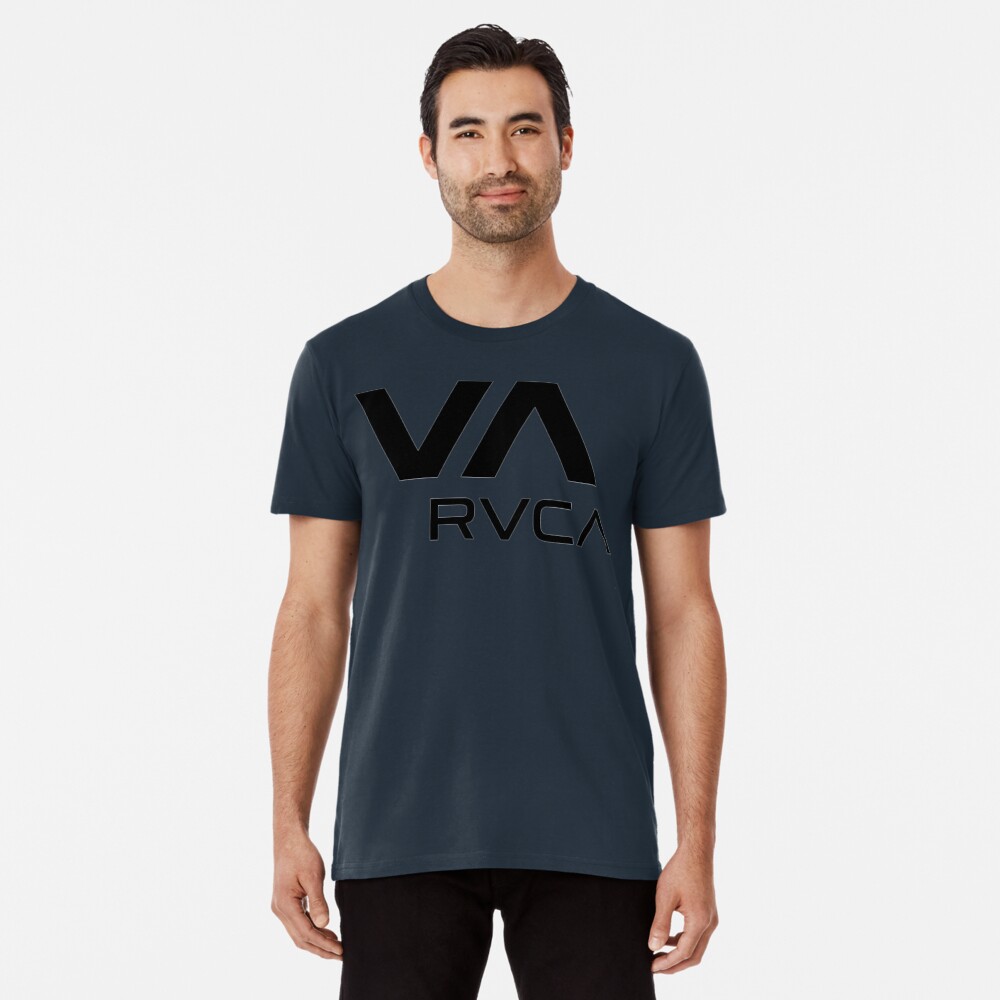 "Black Va Rvca Logo" Sticker for Sale by KadiSula | Redbubble