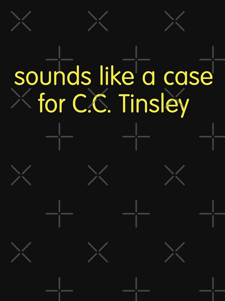 "c.c. tinsley" Essential T-Shirt for Sale by odinsxn | Redbubble