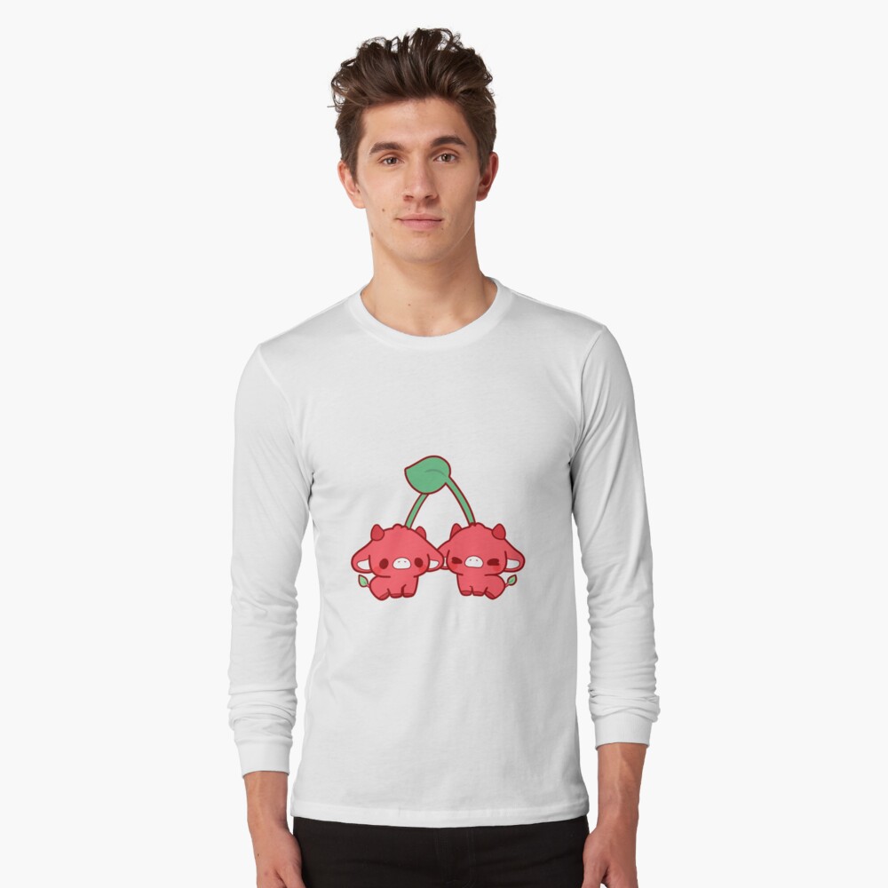 "Kawaii Cherry Cow" Sticker for Sale by jennysselling | Redbubble