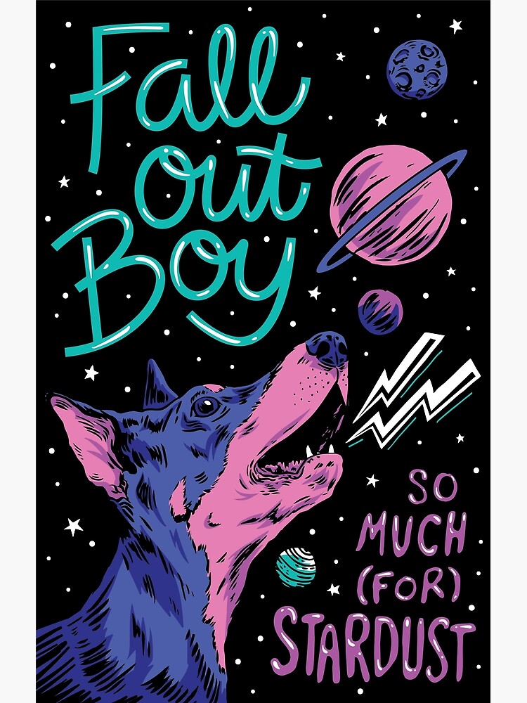 "Space Dust Dog" Poster for Sale by darbydraws | Redbubble