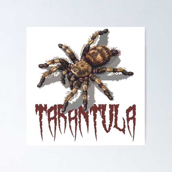 "3D Tarantula Design - Gift For Tarantula Lovers" Poster for Sale by ...