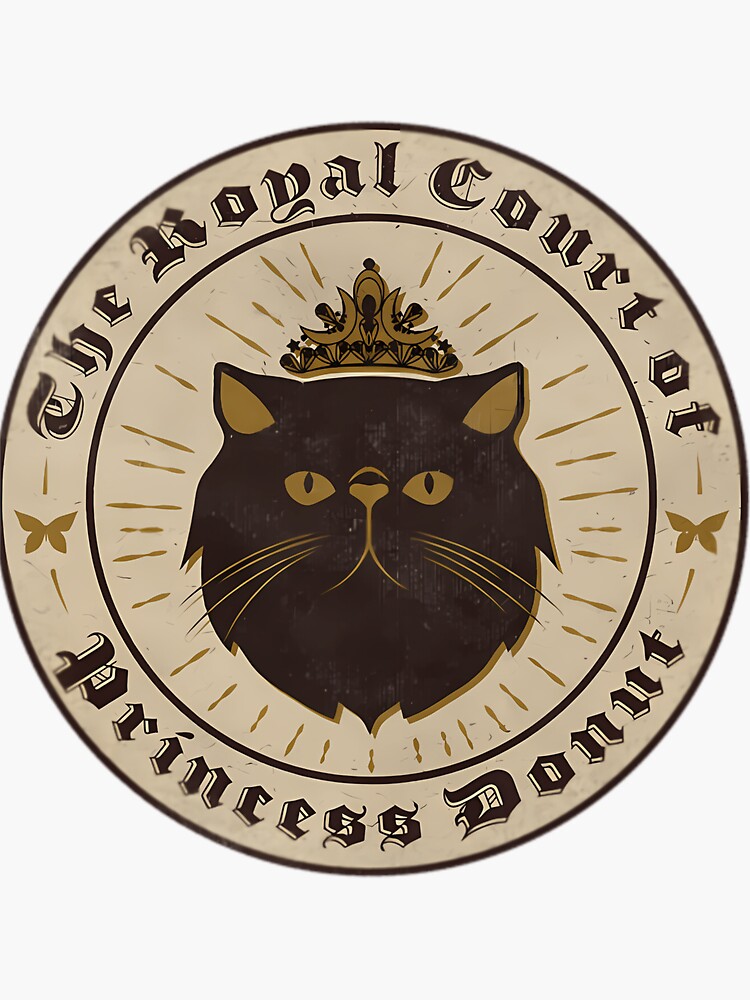 " Princess Donut Dungeon Crawler Carl Tan Patch" Sticker for Sale by ...