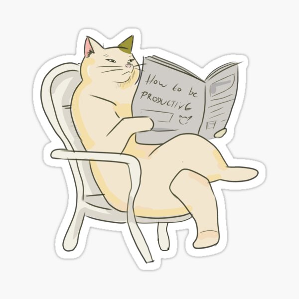 "Muta The Cat Returns fanart" Sticker for Sale by rose-bobby | Redbubble