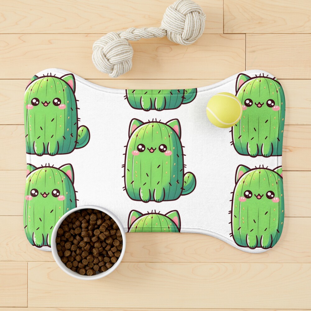 "Cat Cactus" Sticker for Sale by Delidream | Redbubble