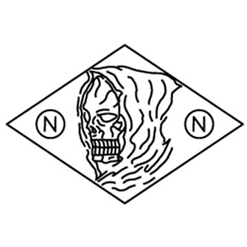 "nothing nowhere merch" Sticker for Sale by The ‎Boss | Redbubble