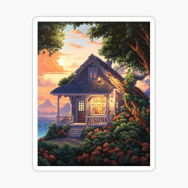 "Ocean Breeze" Sticker for Sale by VeiledVision | Redbubble