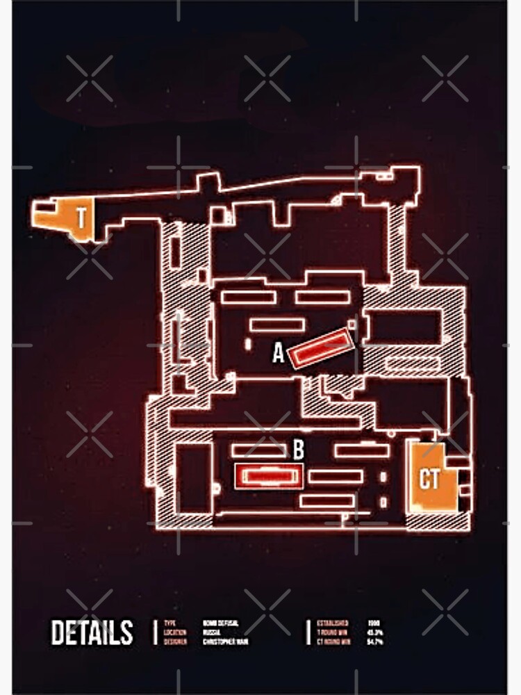 "Counter Strike 2 CS 2 maps fanart characters" Sticker for Sale by ...