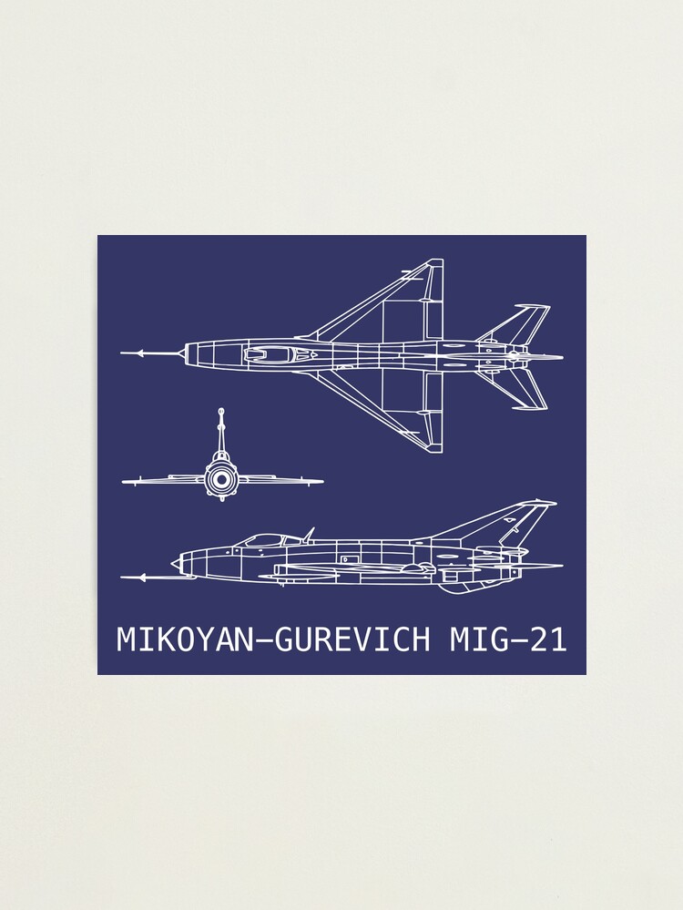 Plano Del Mig 21 Mig 29 Blueprint