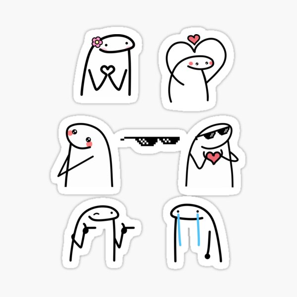 "Flork Insta Meme" Sticker for Sale by Zaibo | Redbubble