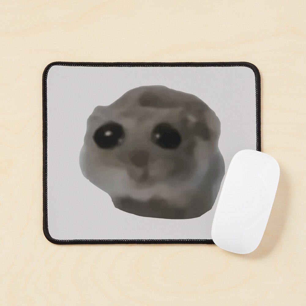 "Sad hamster meme" Sticker for Sale by ThinaArte | Redbubble