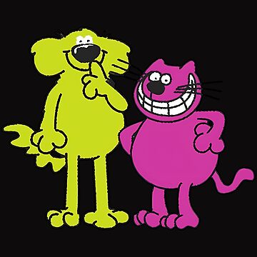 "Roobarb And Custard" Sticker for Sale by GerardCama | Redbubble