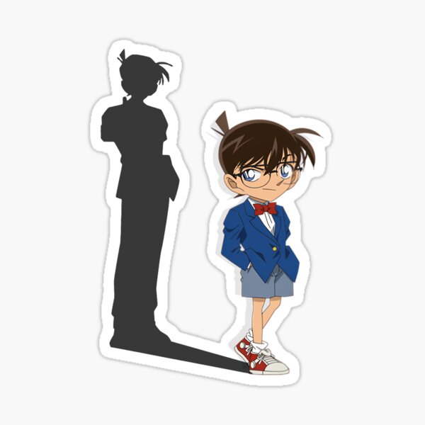 "Conan (Detective Conan)" Sticker for Sale by JamesRoss8 | Redbubble