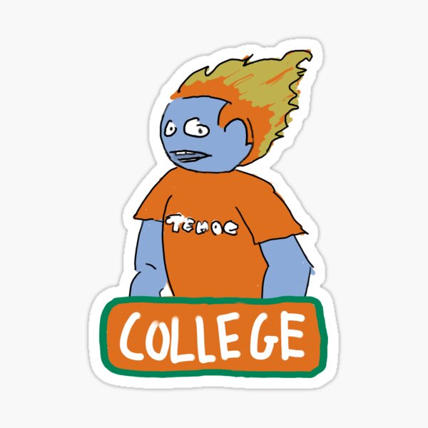 "UTD Temoc Spirit Wear" Sticker for Sale by TheRarestZubat | Redbubble