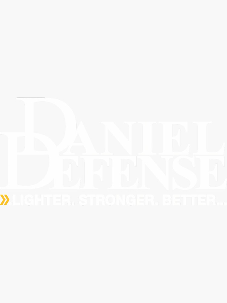 "Daniel Defense Logo" Sticker for Sale by Suzanaitre | Redbubble