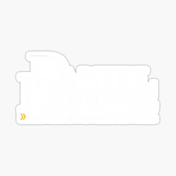 "Daniel Defense Logo" Sticker for Sale by Suzanaitre | Redbubble