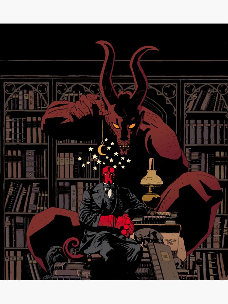 "Hellboy Library Book Red Dark Horse Mike Mignola Comic Hell Devil ...