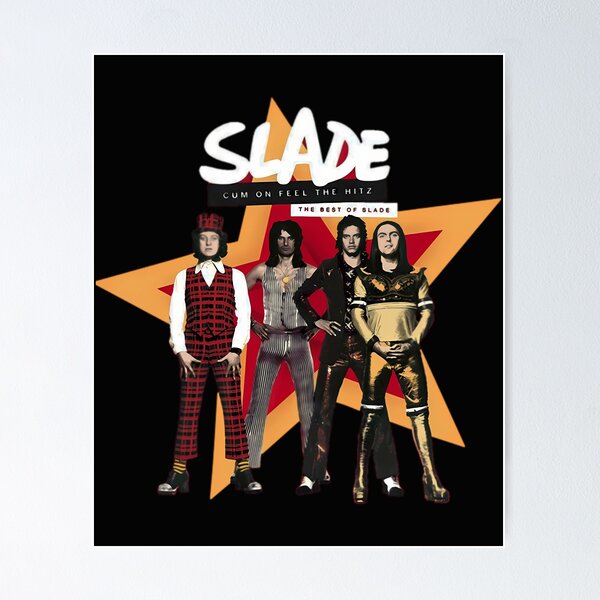 "Slade Band Glam Rock" Poster for Sale by OsmoSiltonen | Redbubble