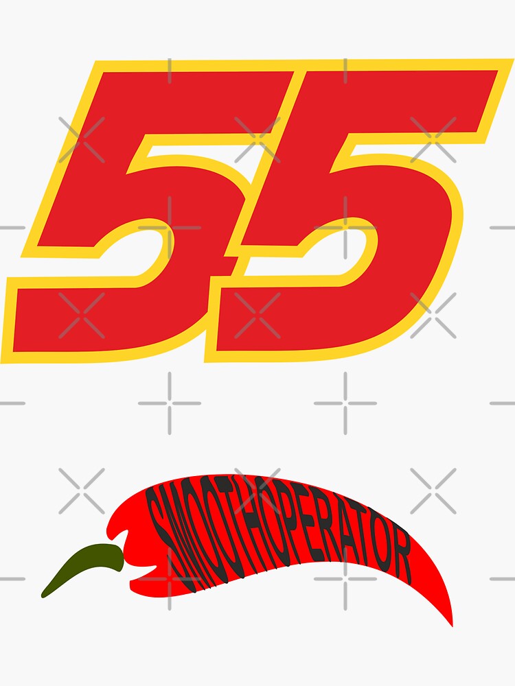 "Formula 1 Carlos Sainz Racing Number 55 smooth operator Ferrari phone ...