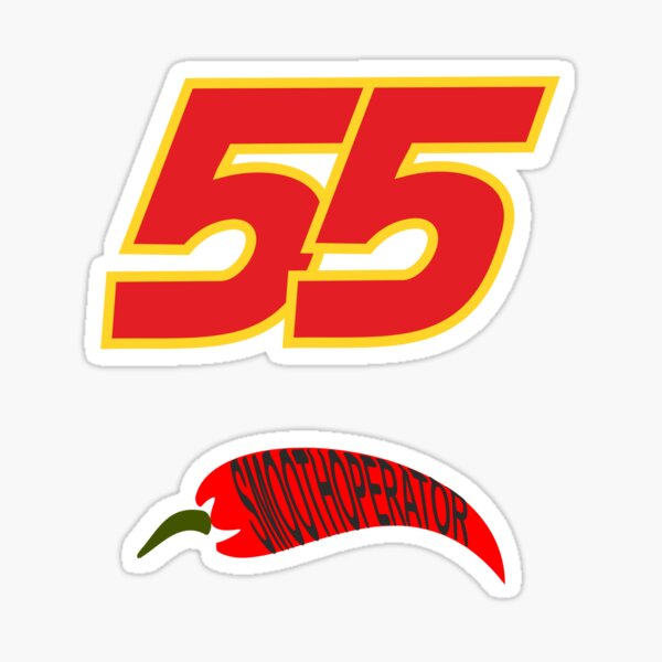 "Formula 1 Carlos Sainz Racing Number 55 smooth operator Ferrari phone ...