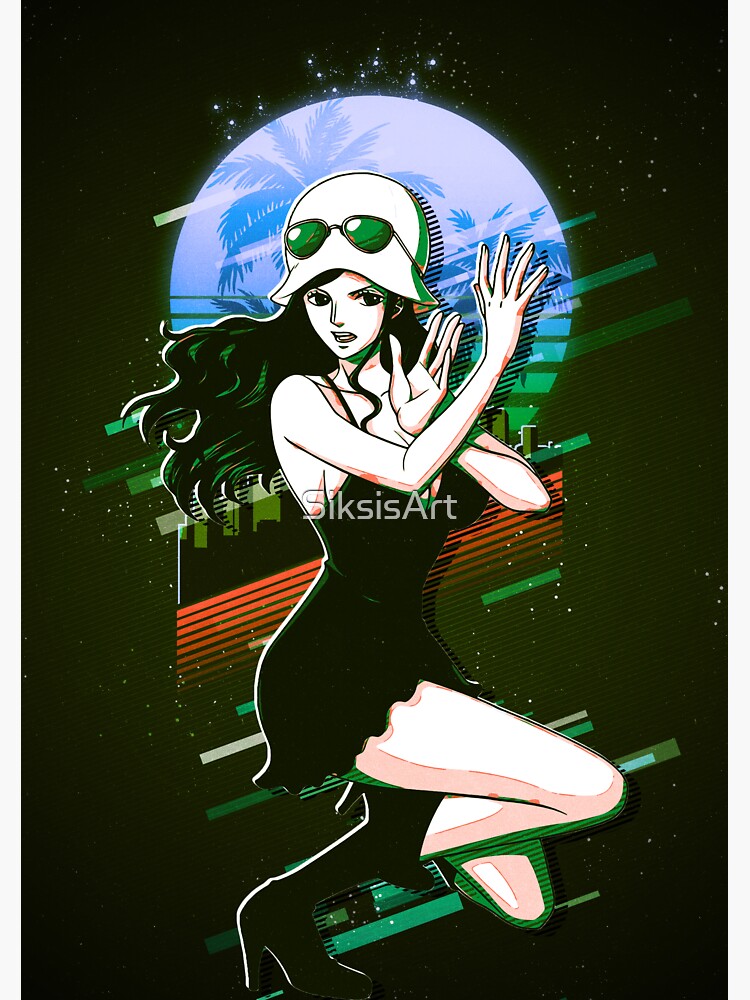 "Nico Robin One Piece" Sticker for Sale by SiksisArt | Redbubble
