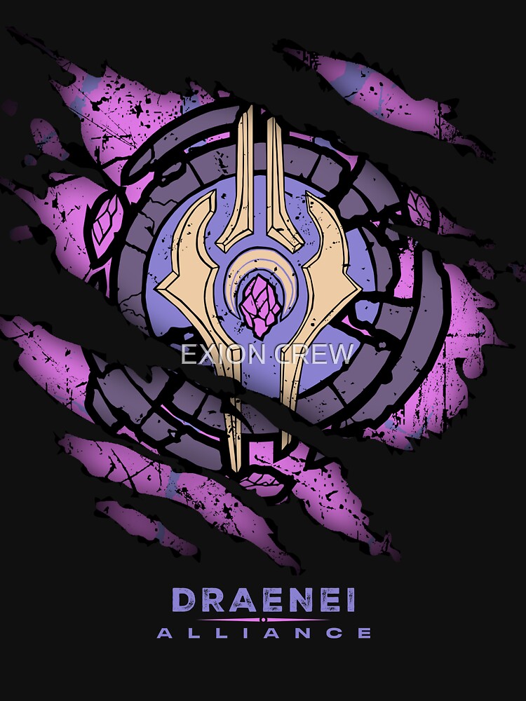 "DRAENEI - ELITE RIPPED" Essential T-Shirt for Sale by exionstudios ...