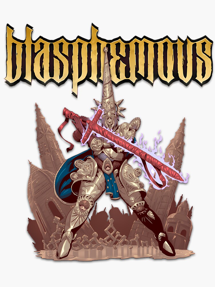 "Blasphemous - Crisanta Of The Wrapped Agony" Sticker for Sale by ...