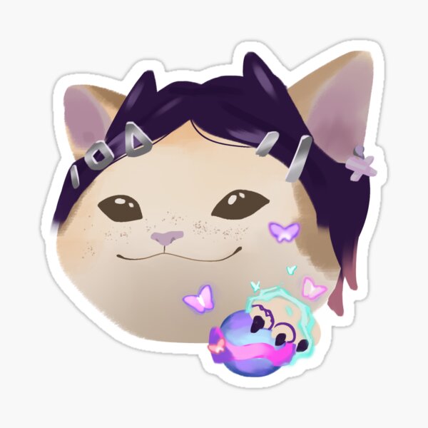 "Clove Cat" Sticker for Sale by Honeydew-milkT | Redbubble